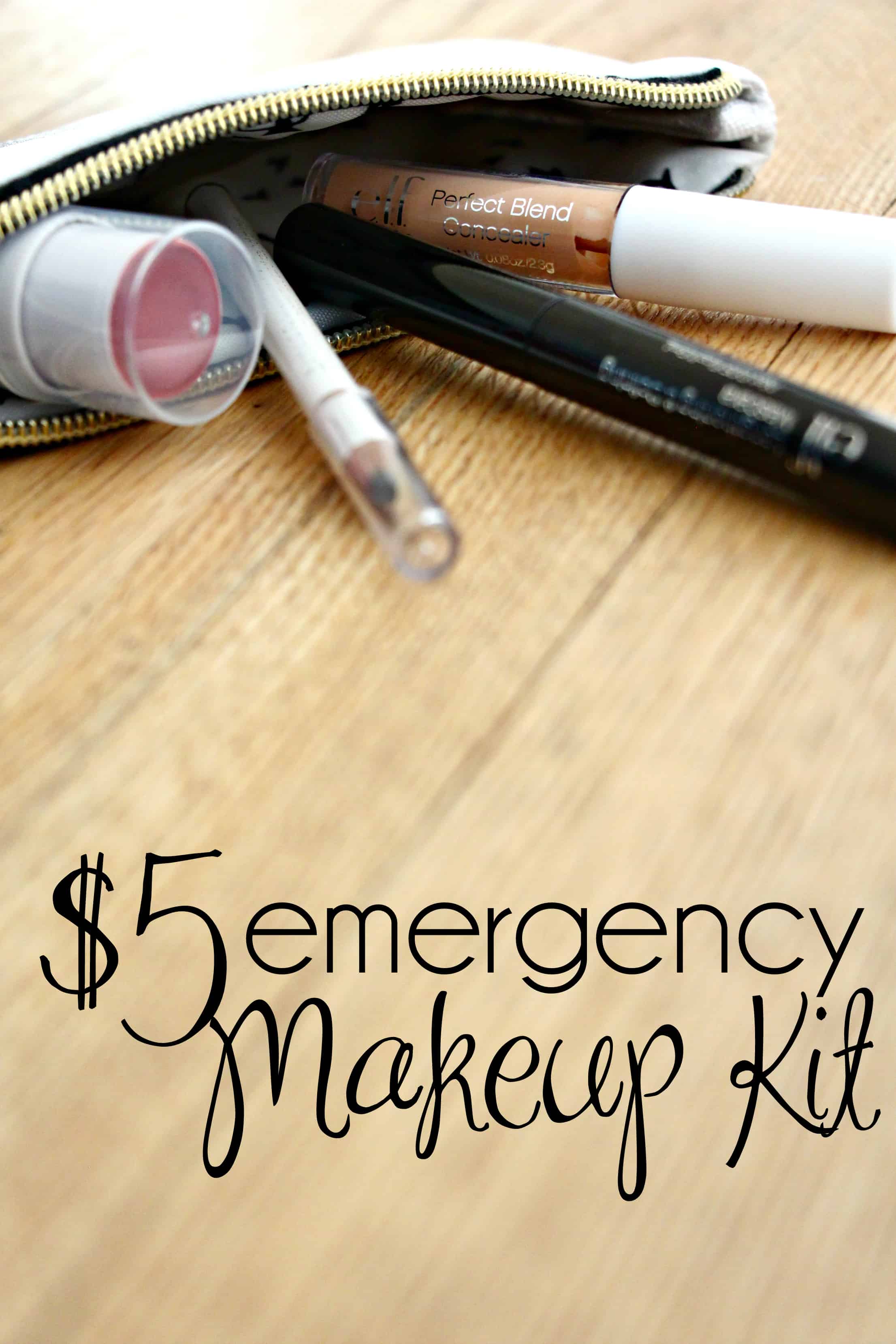 Five Dollar Emergency Makeup Kit - Mom Needs Chocolate