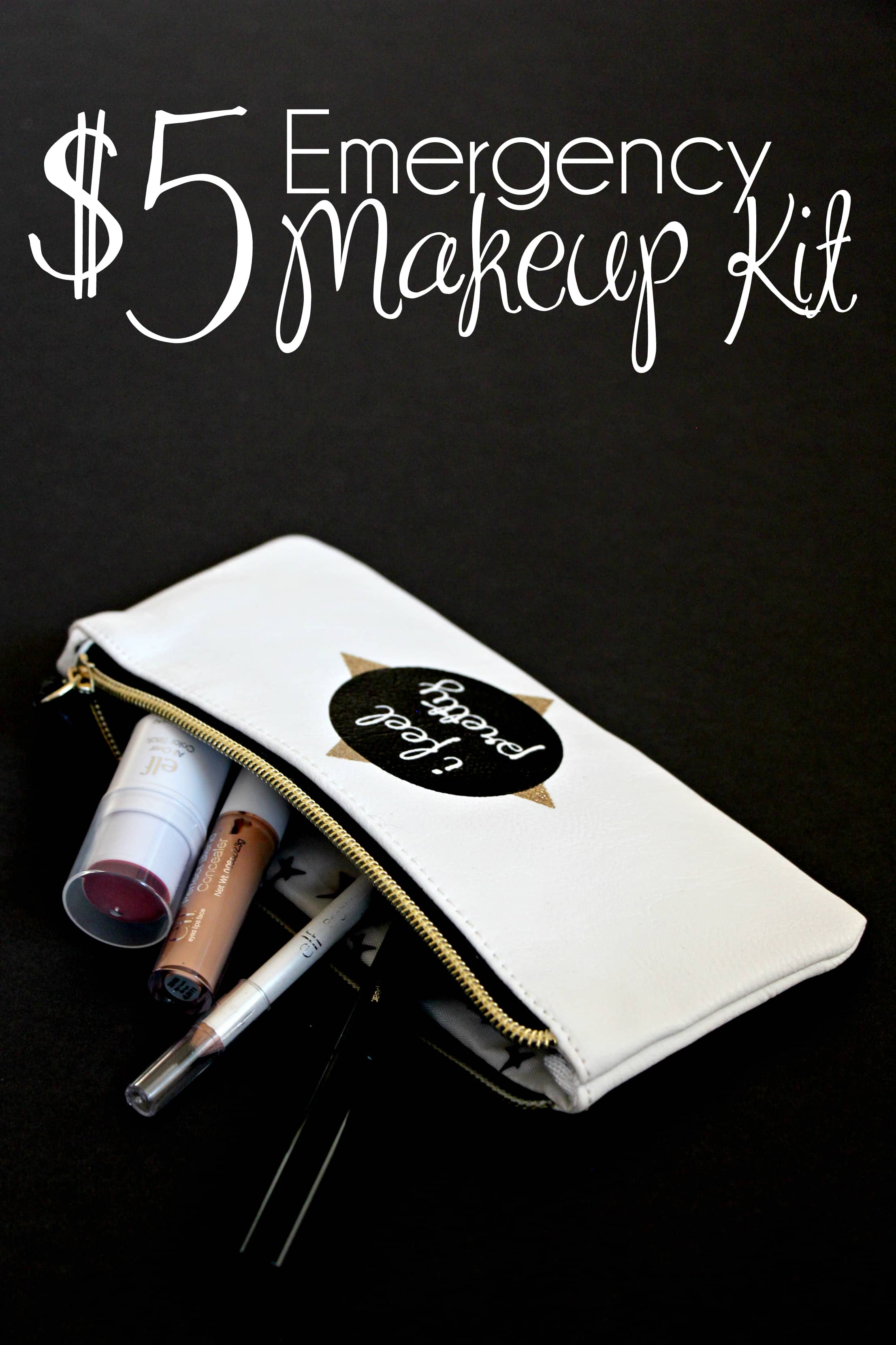 Five Dollar Emergency Makeup Kit - Mom Needs Chocolate