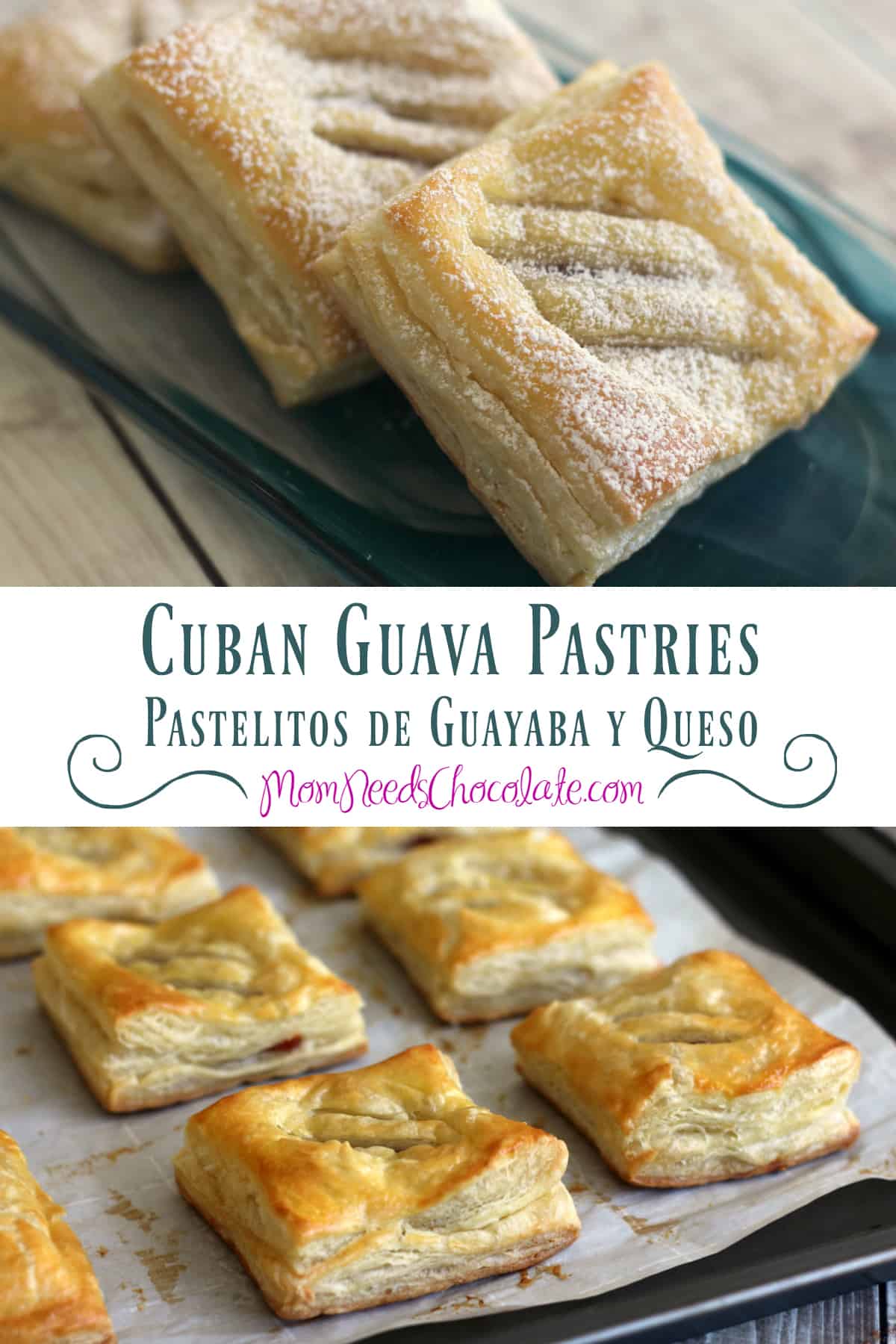Cuban Guava Pastries - Pastelitos de Guayaba y Queso - Mom Needs Chocolate