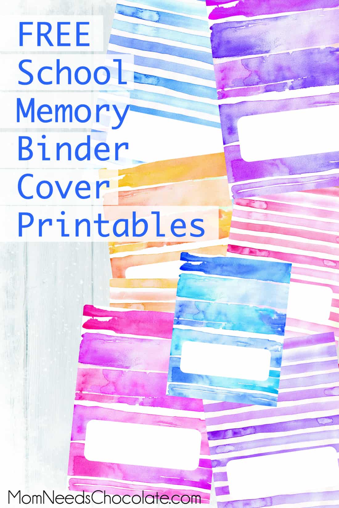 Organizing School Papers - Plus Free Printable Binder Covers - Mom ...