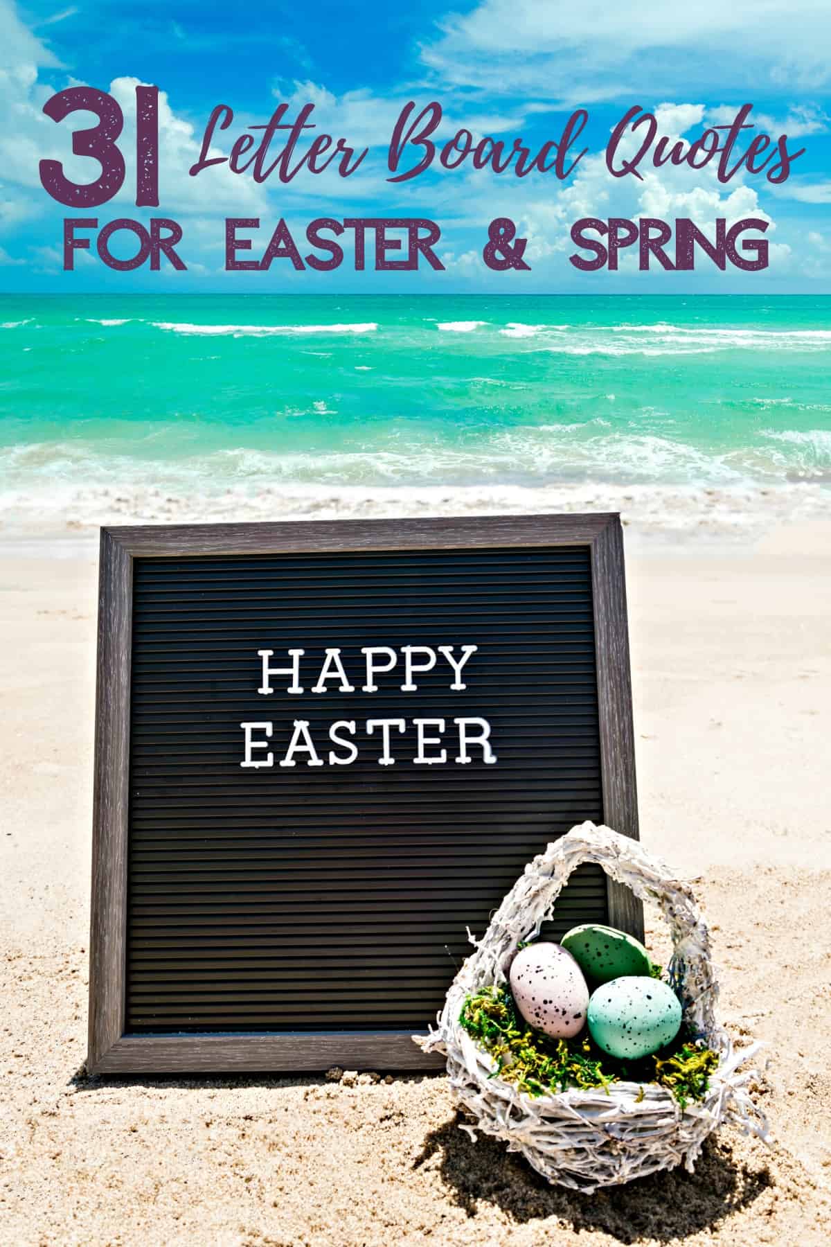 31 Letter Board Quotes for Easter and Spring - Mom Needs Chocolate