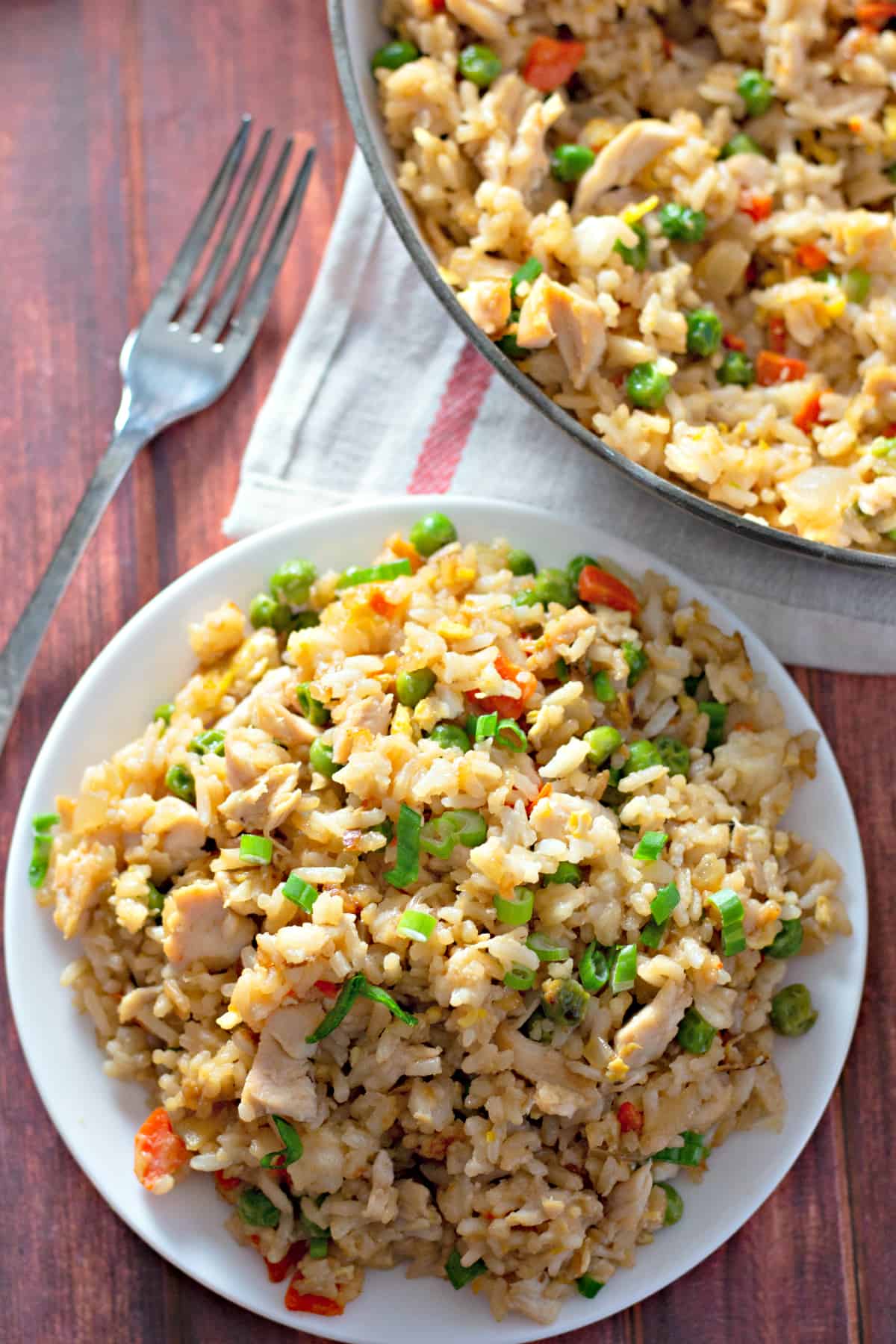 The Best Homemade Chicken Fried Rice - Mom Needs Chocolate