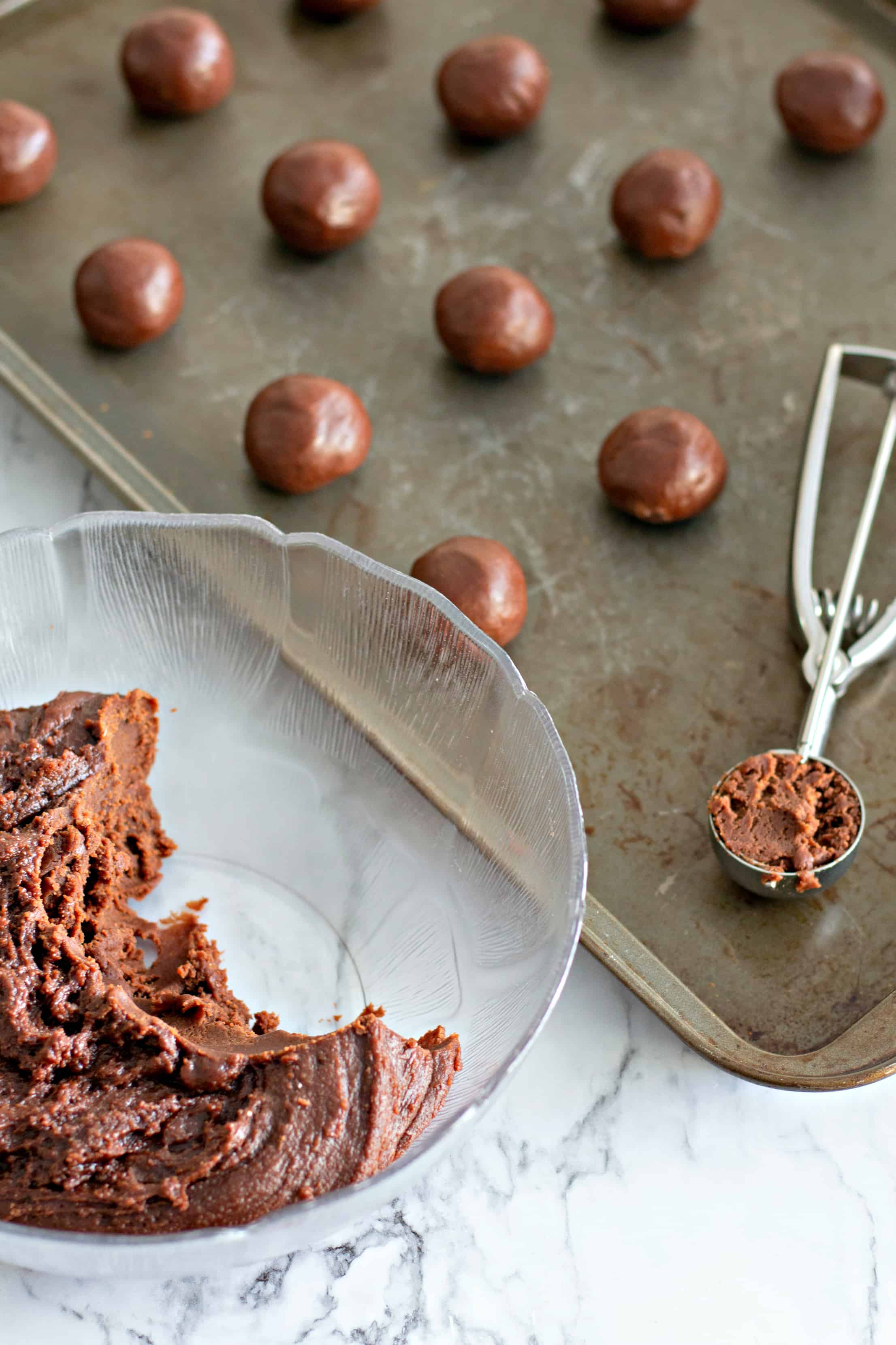 Chocolate Fudge Drop Cookies - Mom Needs Chocolate