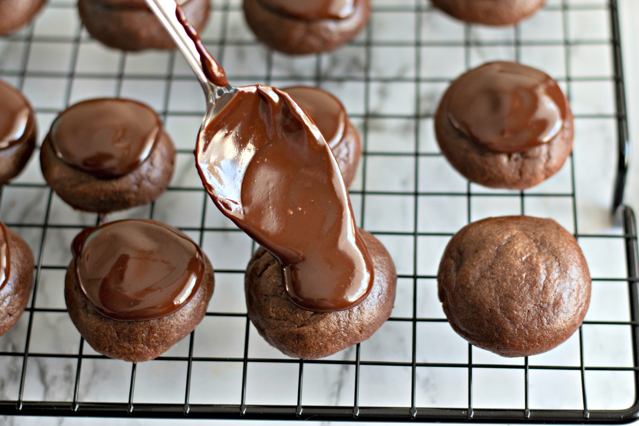 Chocolate Fudge Drop Cookies - Mom Needs Chocolate
