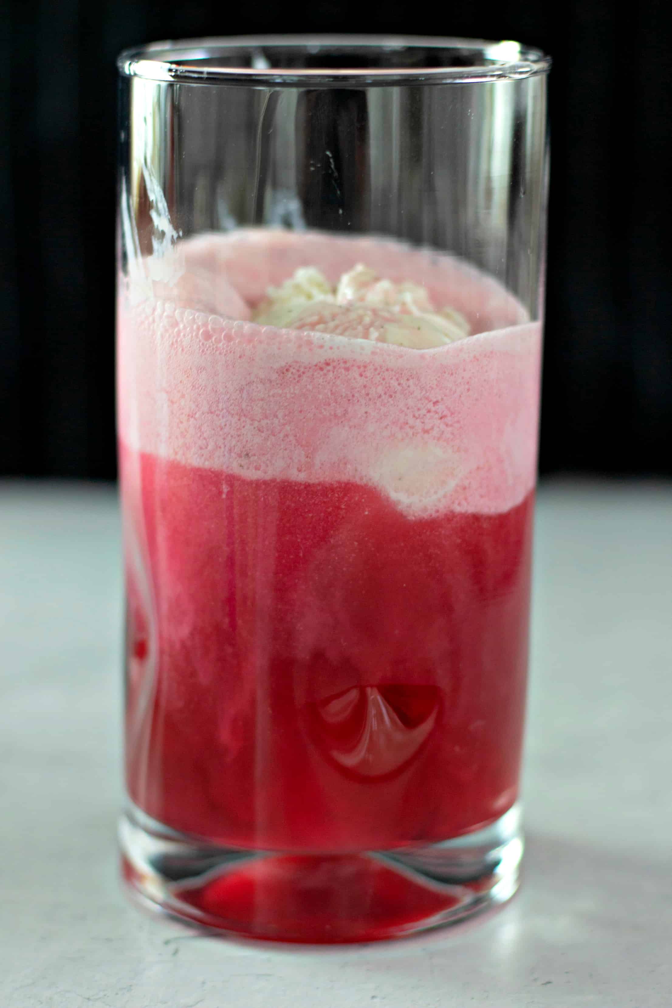 Spooky Black Cherry Float - Mom Needs Chocolate