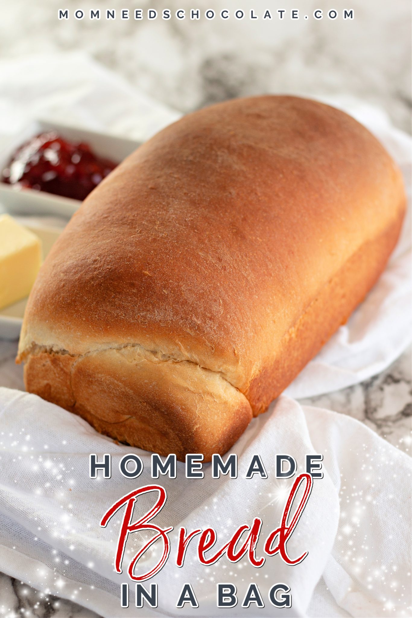 The Best Homemade Bread in a Bag - Mom Needs Chocolate