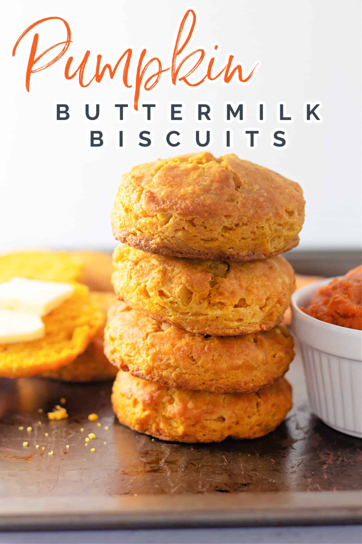 Pumpkin Buttermilk Biscuit Recipe - Mom Needs Chocolate
